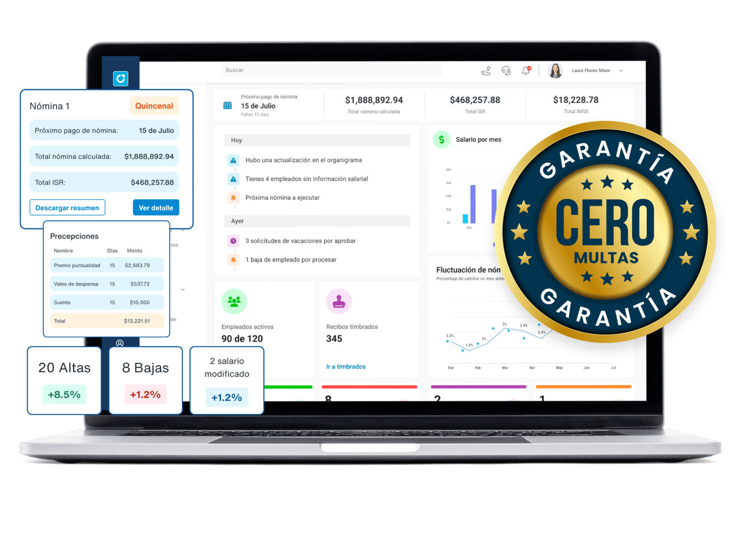 Software de Nómina en la nube de Worky